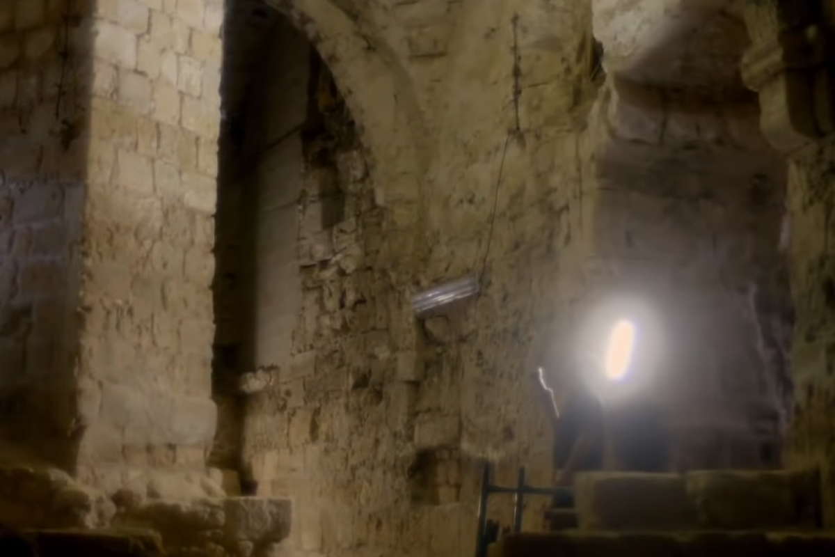 Knights Templar secret tunnels ‘leading to Treasure Tower’ discovered ...