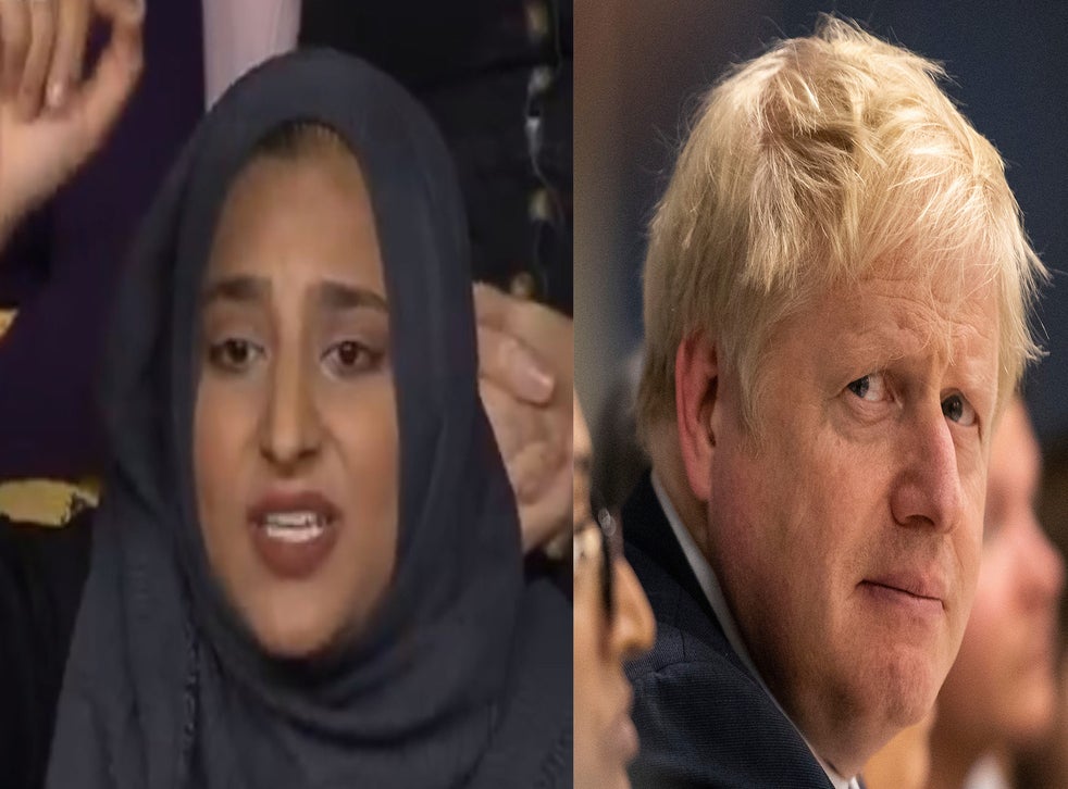 Question Time: BBC audience member takes down Boris Johnson's ...