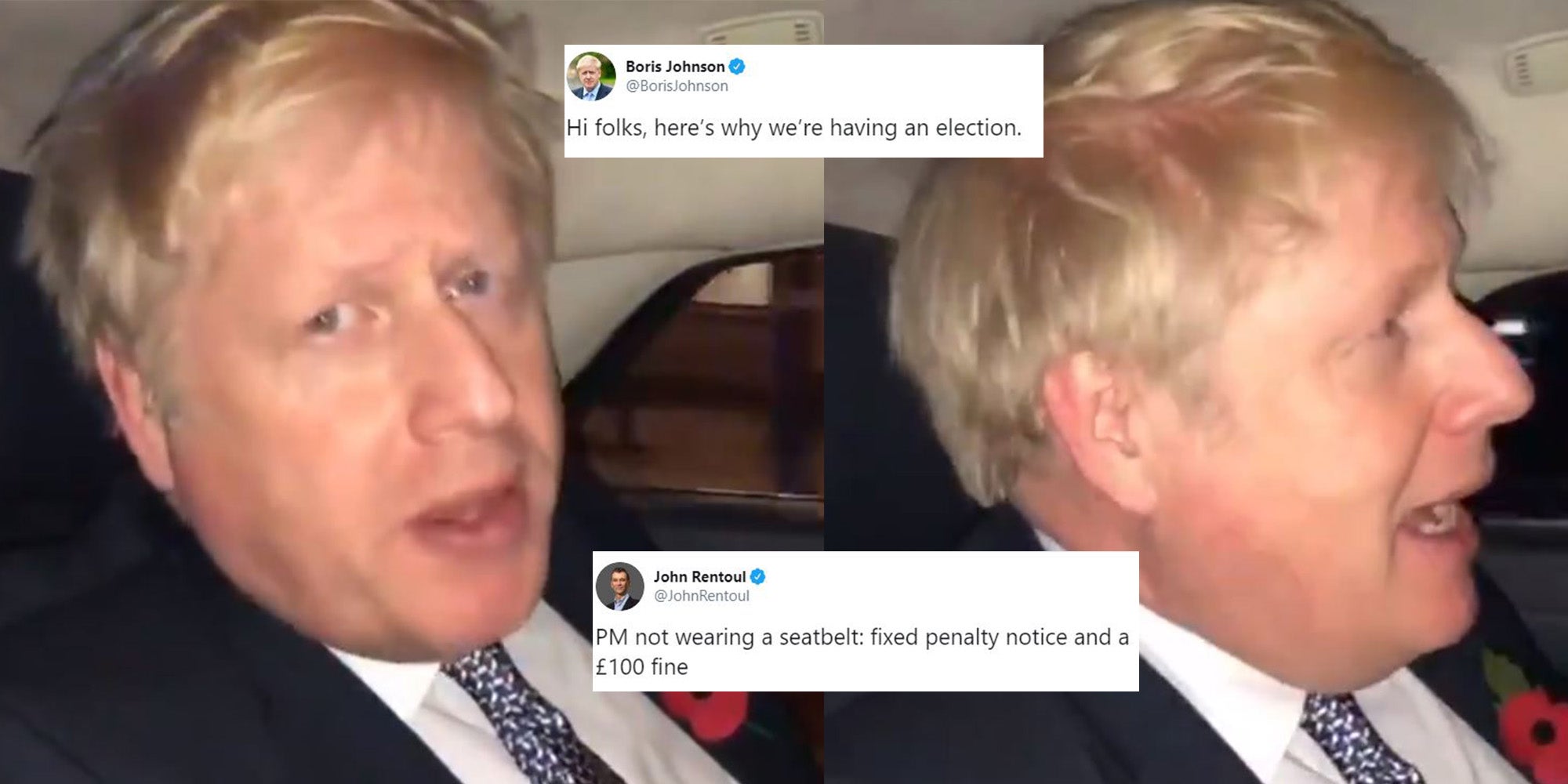 General election: Boris Johnson launches Tory campaign from back of car ...