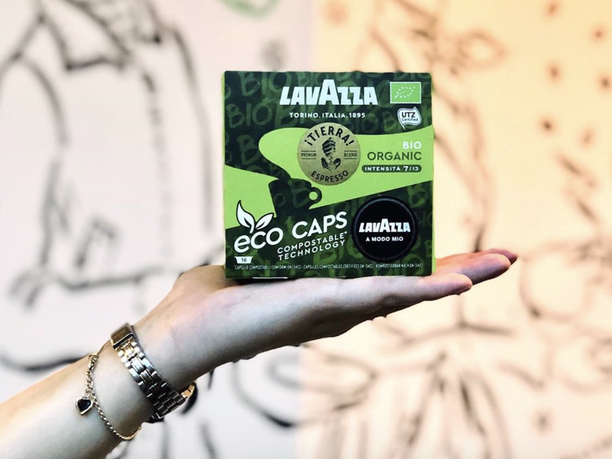 Lavazza launches compostable coffee pods that 'break down' in six ...