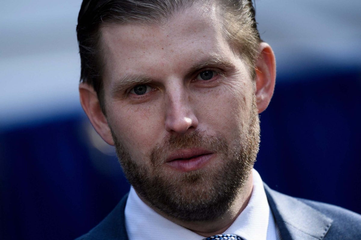 Eric Trump uses father's impeachment hearing to promote his wine | The ...