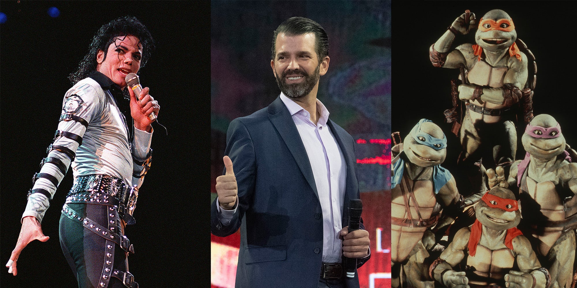 Trump Jr reveals his dad gave away a copy of his Teenage Mutant Ninja ...