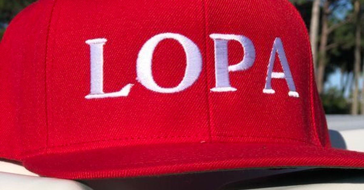 Trump: Eric Trump just introduced the 'LOPA hat' and it's getting ...