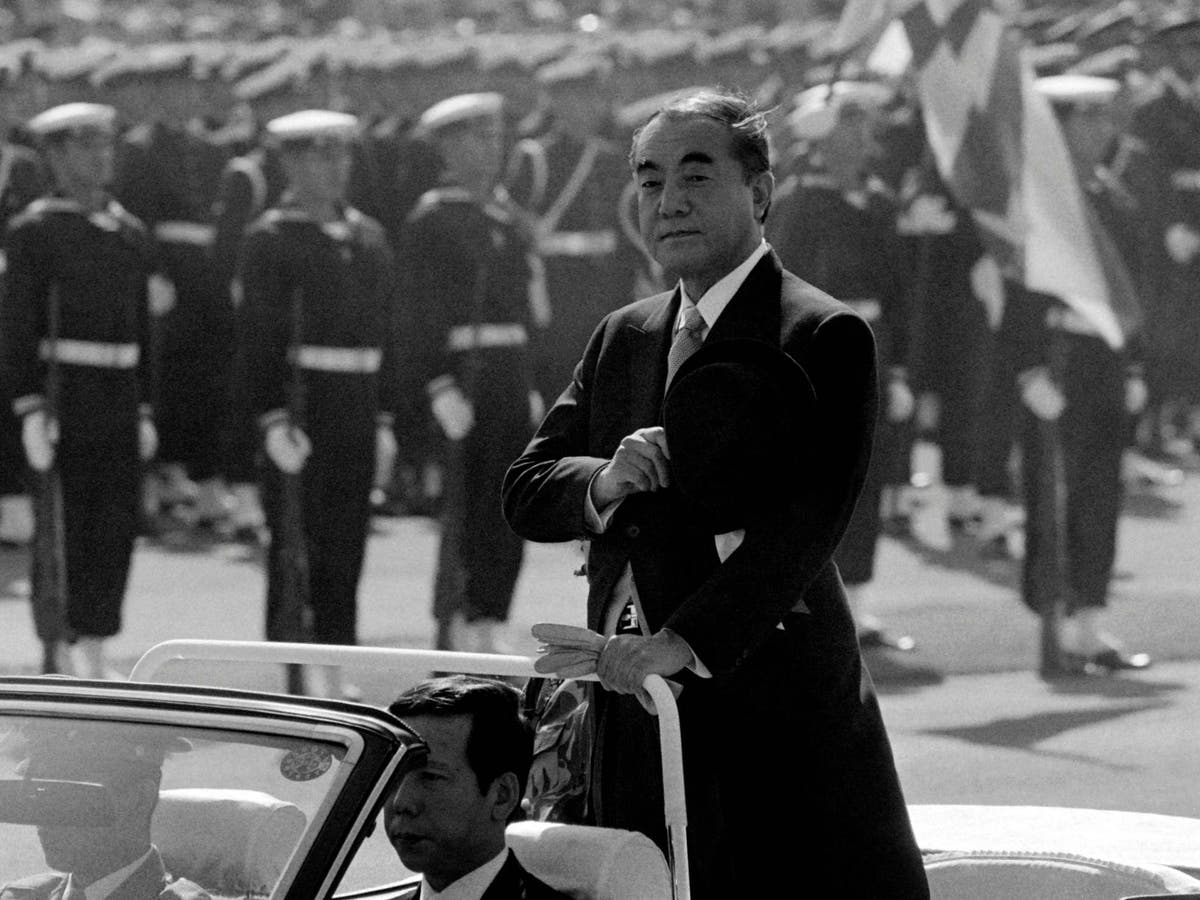 Yasuhiro Nakasone: Japanese prime minister at height of country’s ...