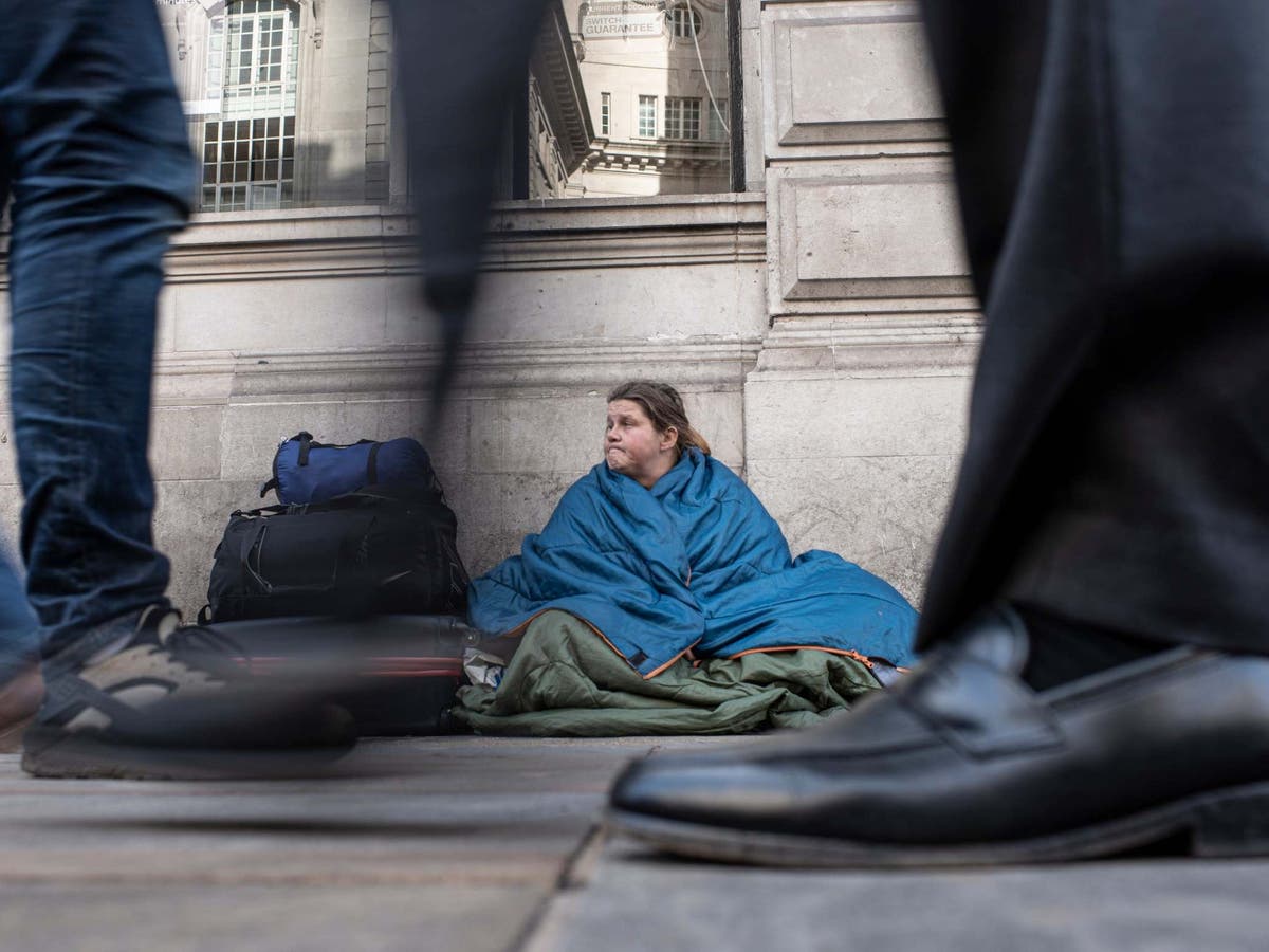 Homelessness among ill and disabled people rises 53% in a year, figures ...