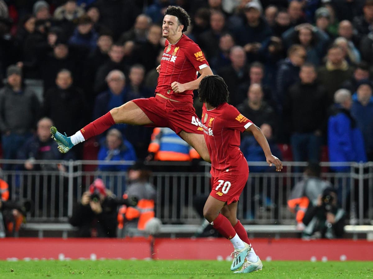 Curtis Jones goal sees Liverpool beat Everton in FA Cup third round ...