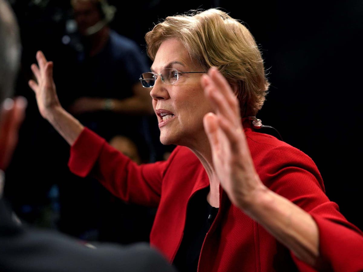 Elizabeth Warren clashes with Iowa father who calls her student loan ...