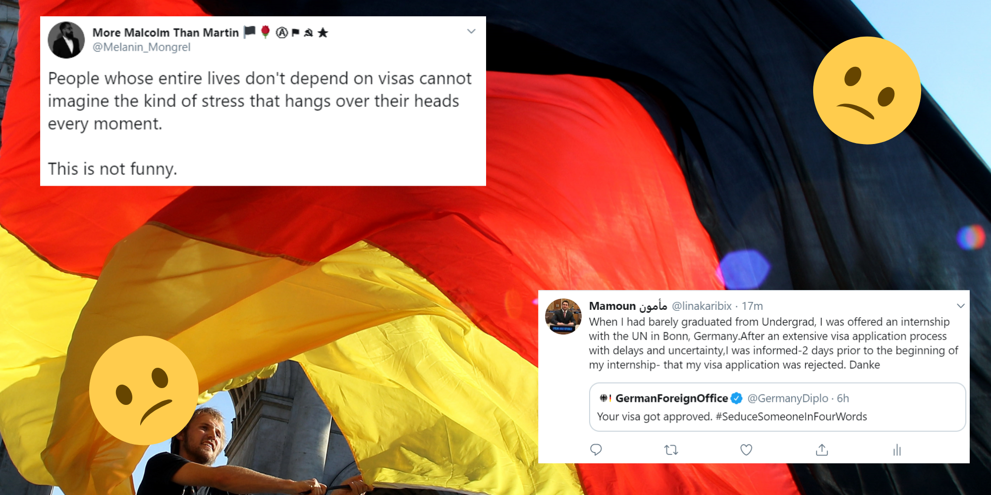 The German Foreign Office had to apologise after a terrible immigration ...