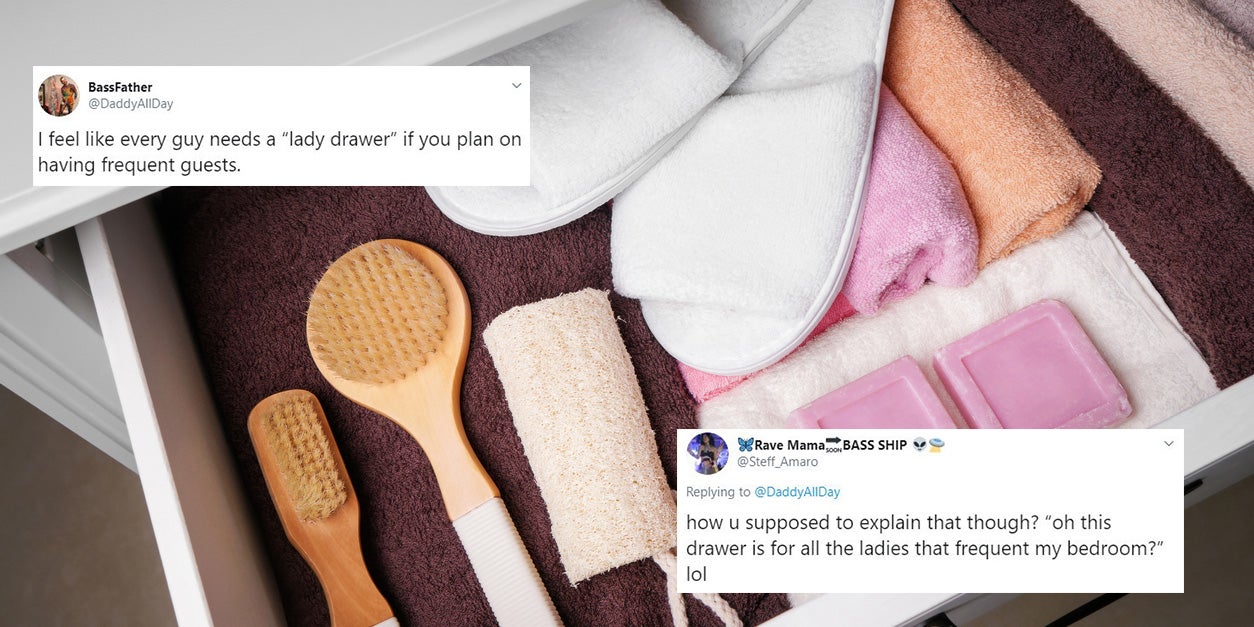 Man becomes viral meme after sharing a picture of the 'lady drawer' he ...