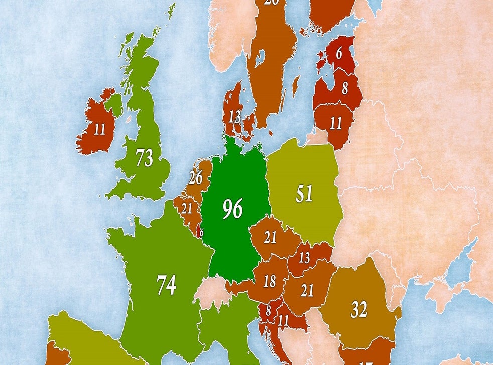 Brexit day: This is how many MEPs the UK is losing | indy100 | indy100