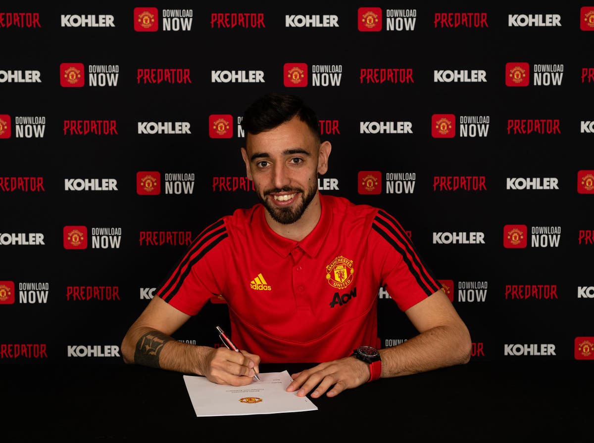 Manchester United Bruno Fernandes transfer: Shirt number revealed | The ...