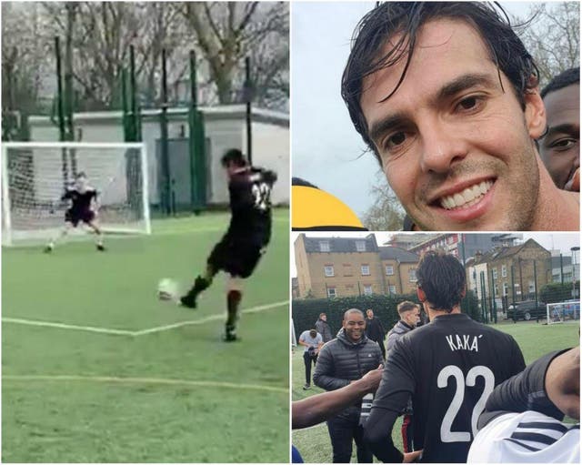 Kaka nutmegged by warehouse worker after turning up for 6-a-side match ...