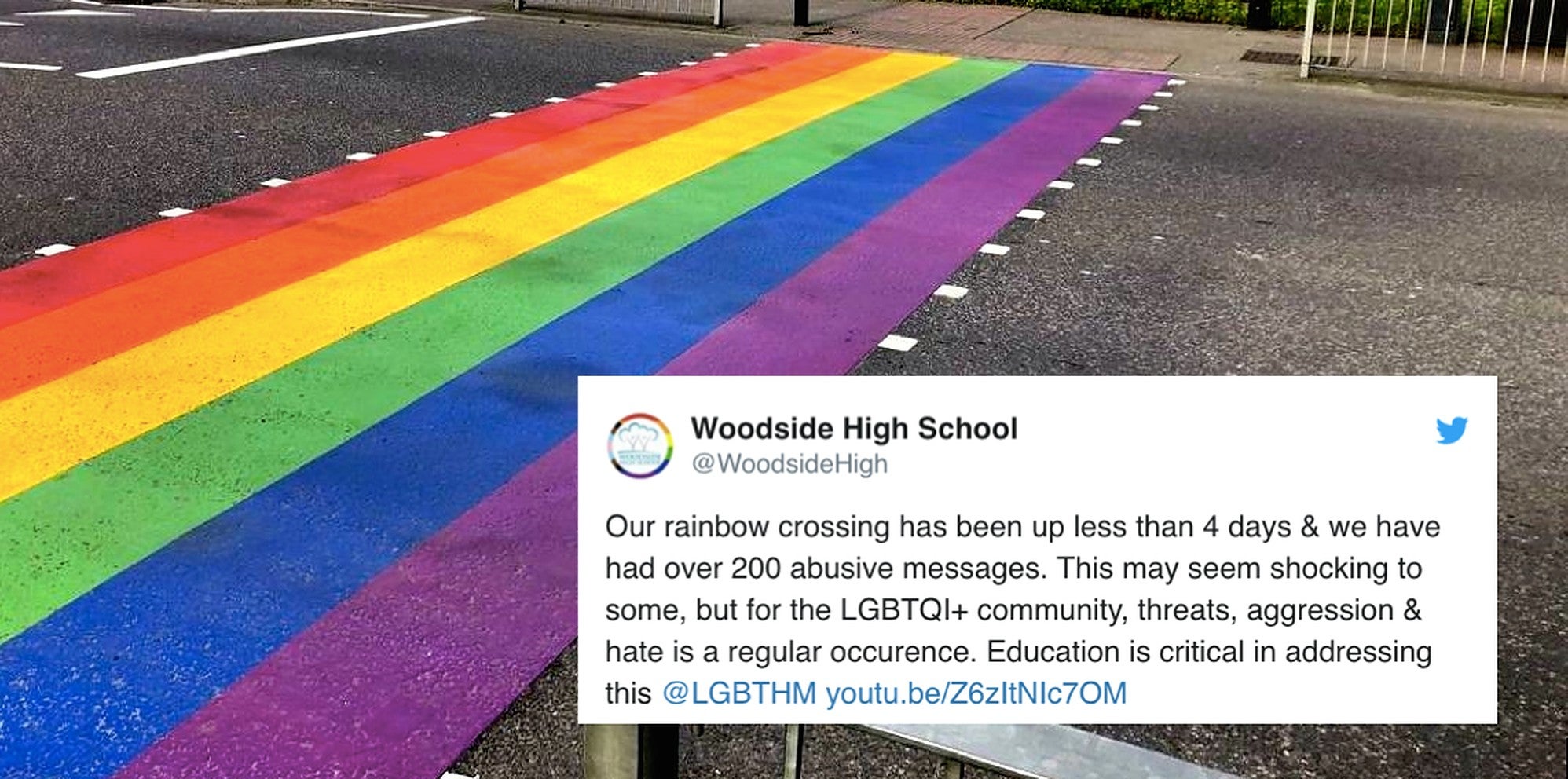 London school receives hundreds of homophobic messages days after ...