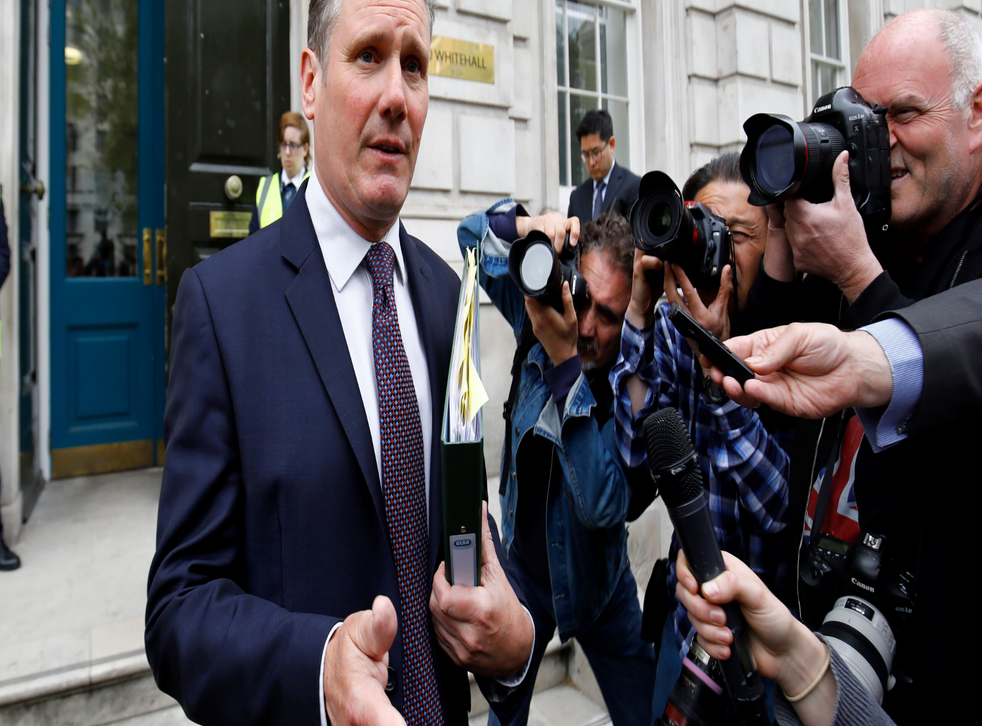 Keir Starmer Mocked For Photo Of Him Appearing To Sign A Document With