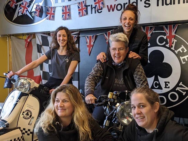 The community of women bikers who relayed around the world in a year ...