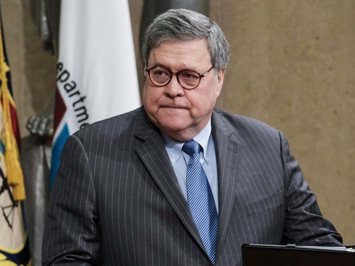 William Barr is not planning to resign over Trump tweets, says Justice ...