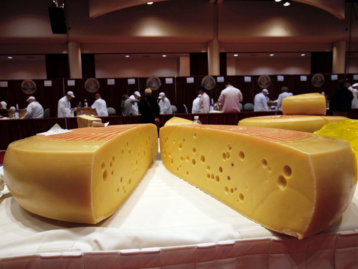 Swiss gruyere crowned world's best cheese in annual competition | The ...