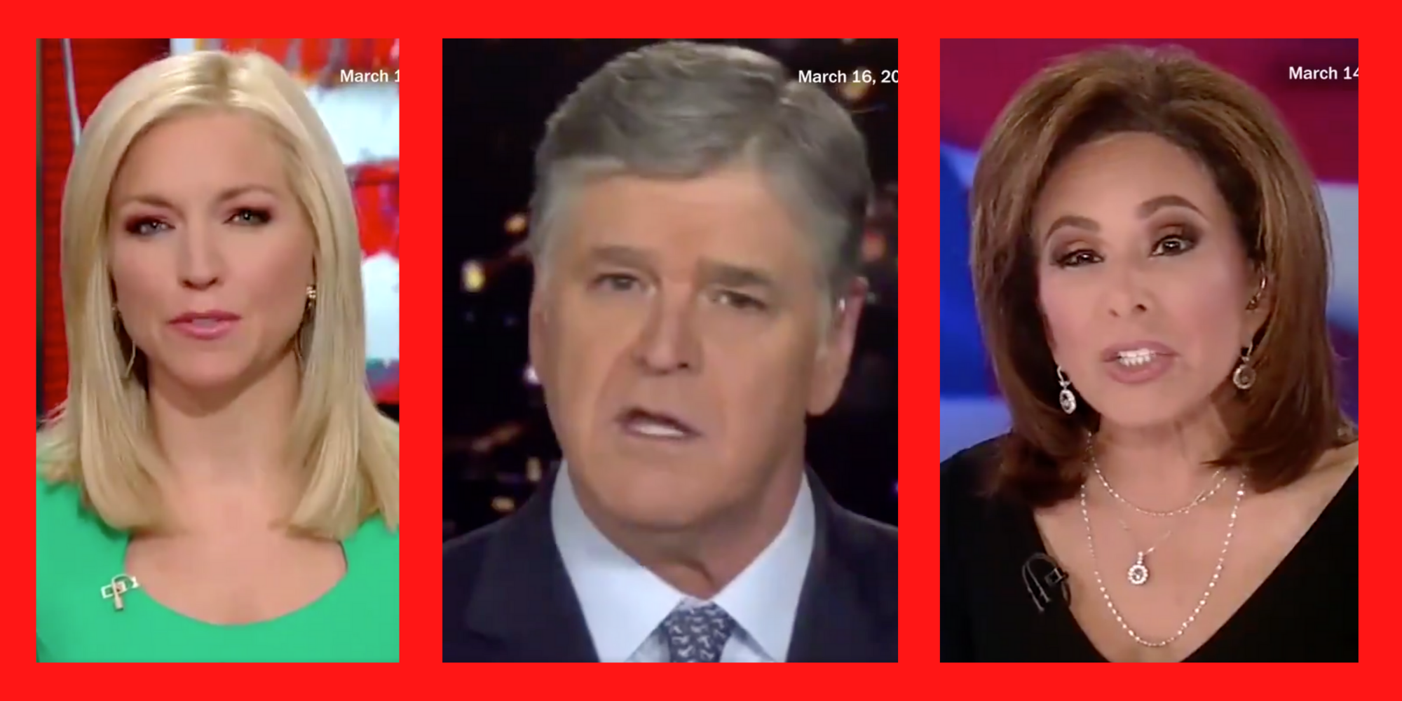 Coronavirus: These Fox News hosts told Americans virus was a hoax ...