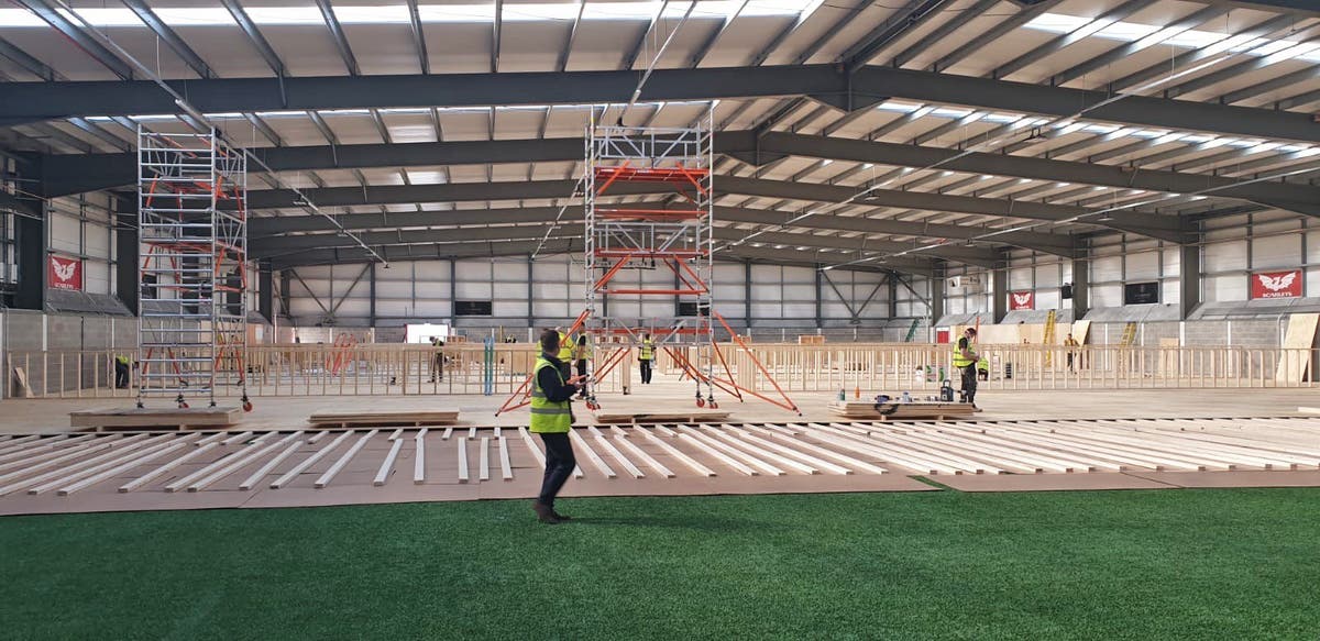 Scarlets’ training ground to become temporary hospital ward during ...