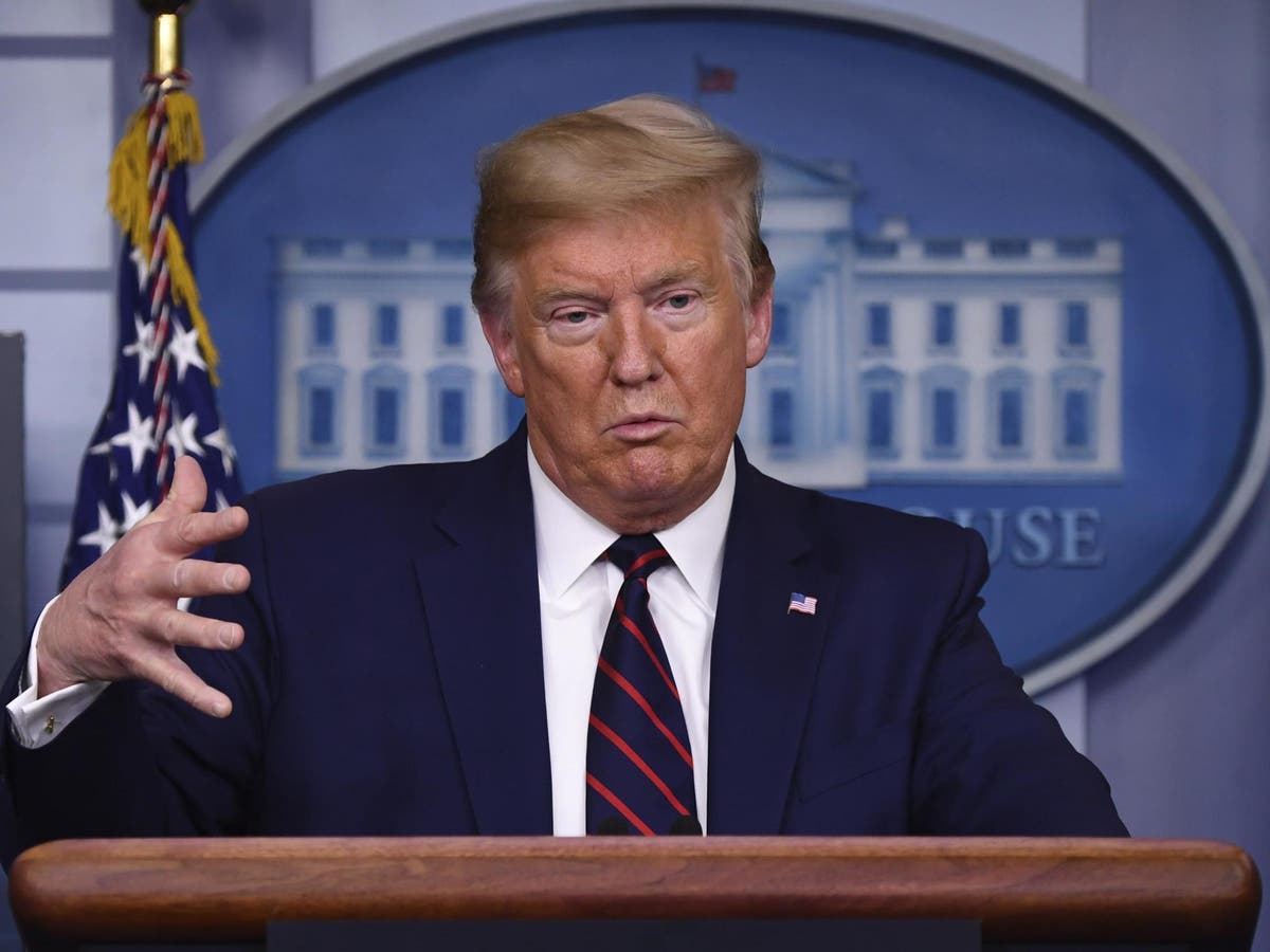 Coronavirus: Trump says a scarf is better than a mask ‘in many cases ...