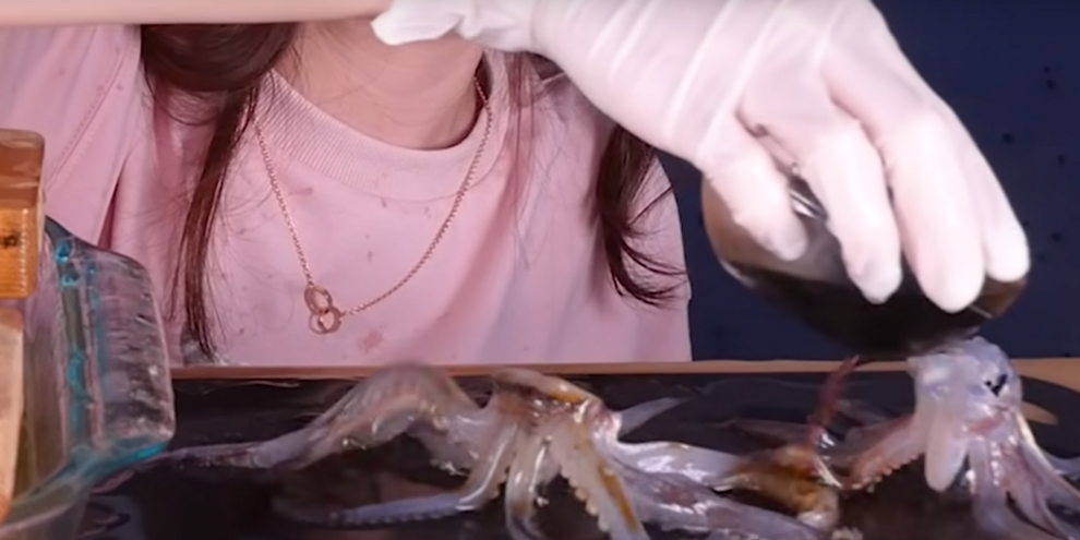 YouTuber Ssoyoung criticised for mukbang video eating live squid and ...