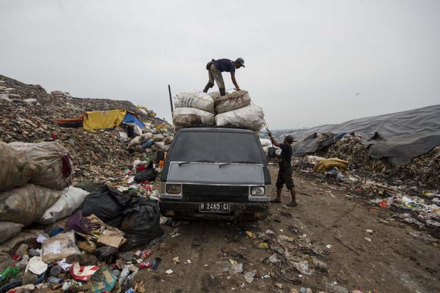 ‘Please reduce your waste’: The landfill mountains grow ever higher in ...
