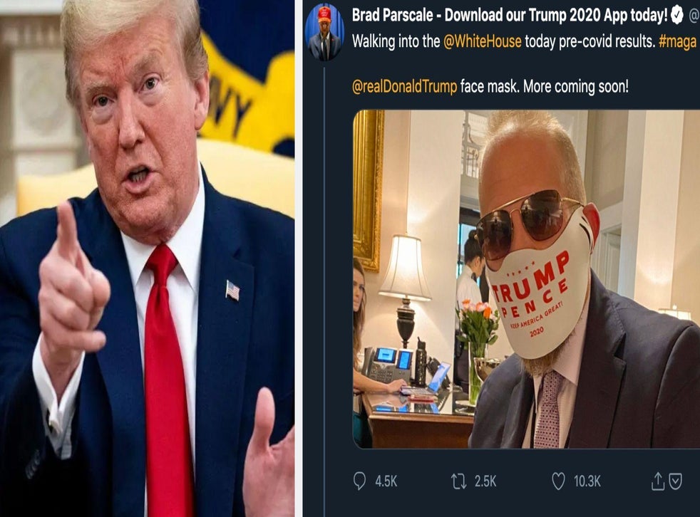 Coronavirus: Trump campaign makes MAGA face masks | indy100 | indy100