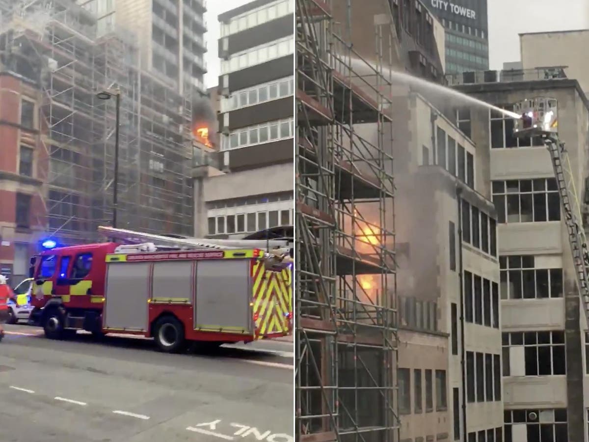 Manchester fire: Residents 'woken up by people banging pots and pans ...