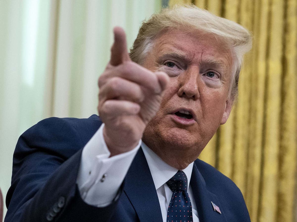 Trump news live: Latest updates as president moves to designate Antifa ...