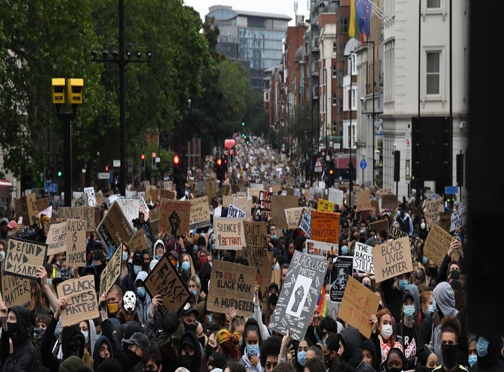 Black Lives Matter protests: Photos and videos from demonstrations ...