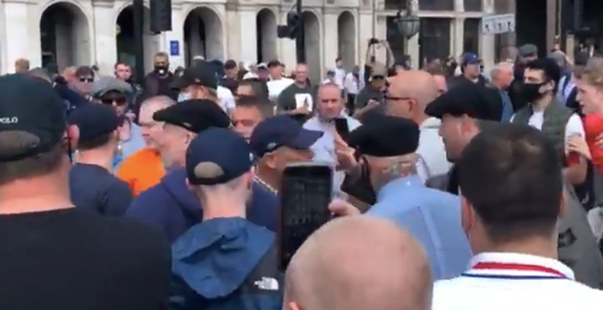 London protests: All Lives Matter and White Lives Matter protesters ...