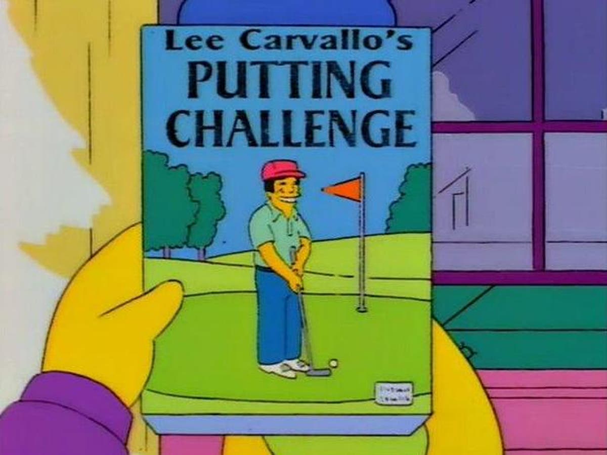 The Simpsons’ joke video game ‘Lee Carvallo’s Putting Challenge’ has ...