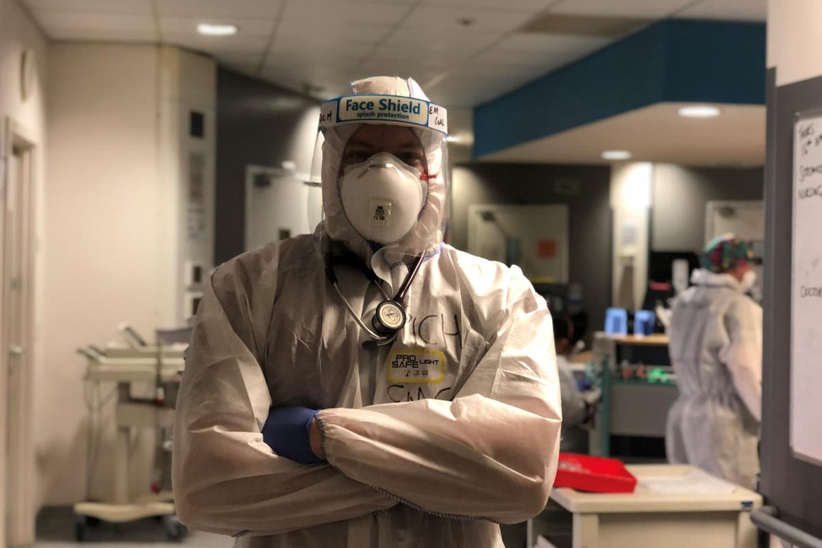 Meet the army doctor working on the frontline of the Covid-19 pandemic ...