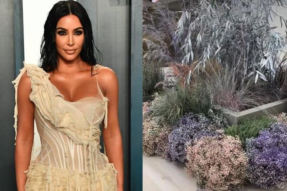 Kanye West transforms Kim Kardashian's bathroom into 'enchanted forest ...
