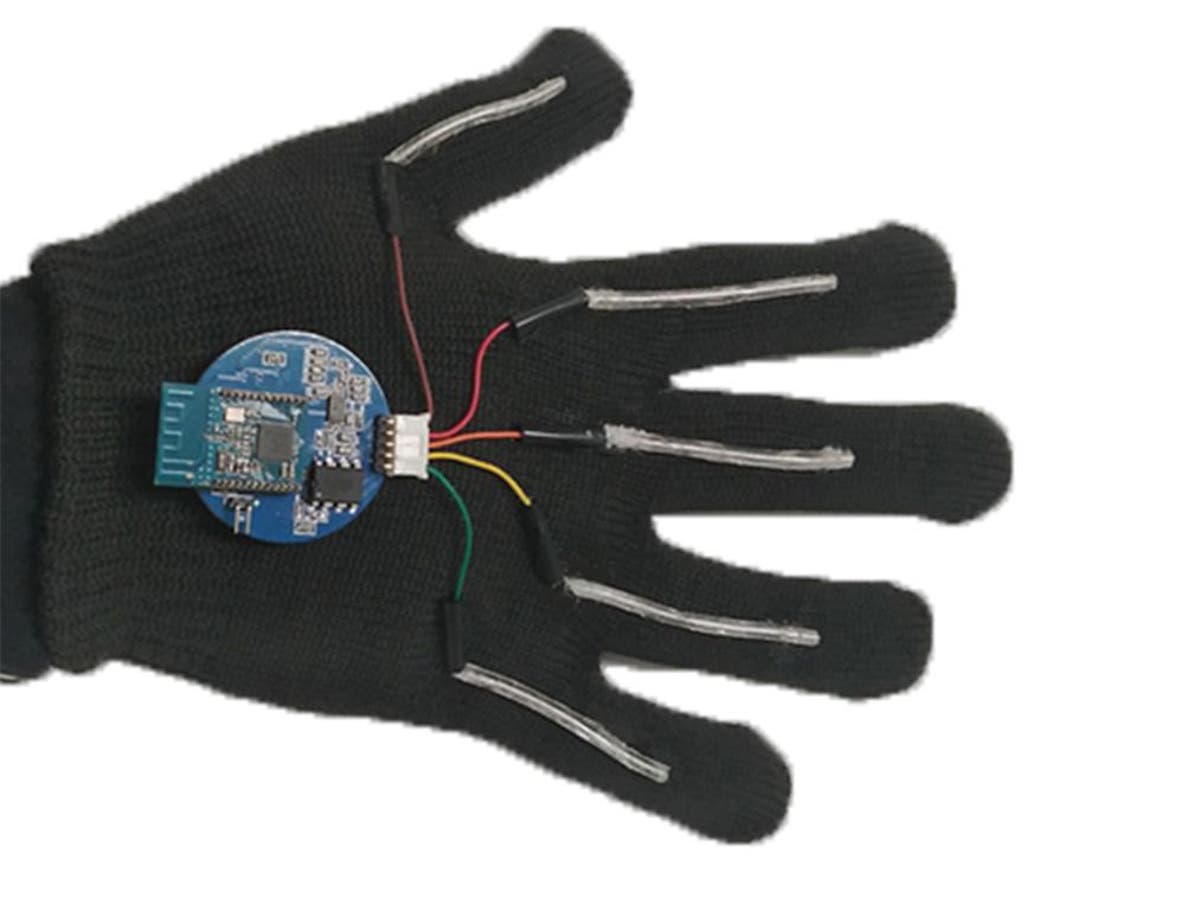 New glove translates sign language to speech in real time | The ...