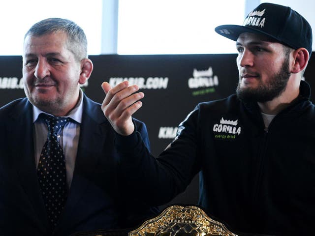 Khabib’s father Abdulmanap Nurmagomedov dies aged 57 years old from ...