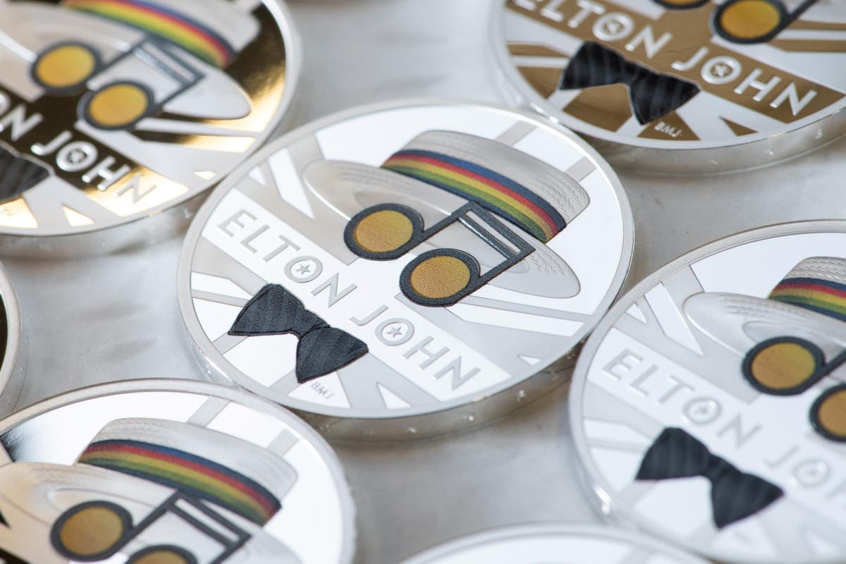 Royal Mint launches new collectors coins to honour Sir Elton John ...