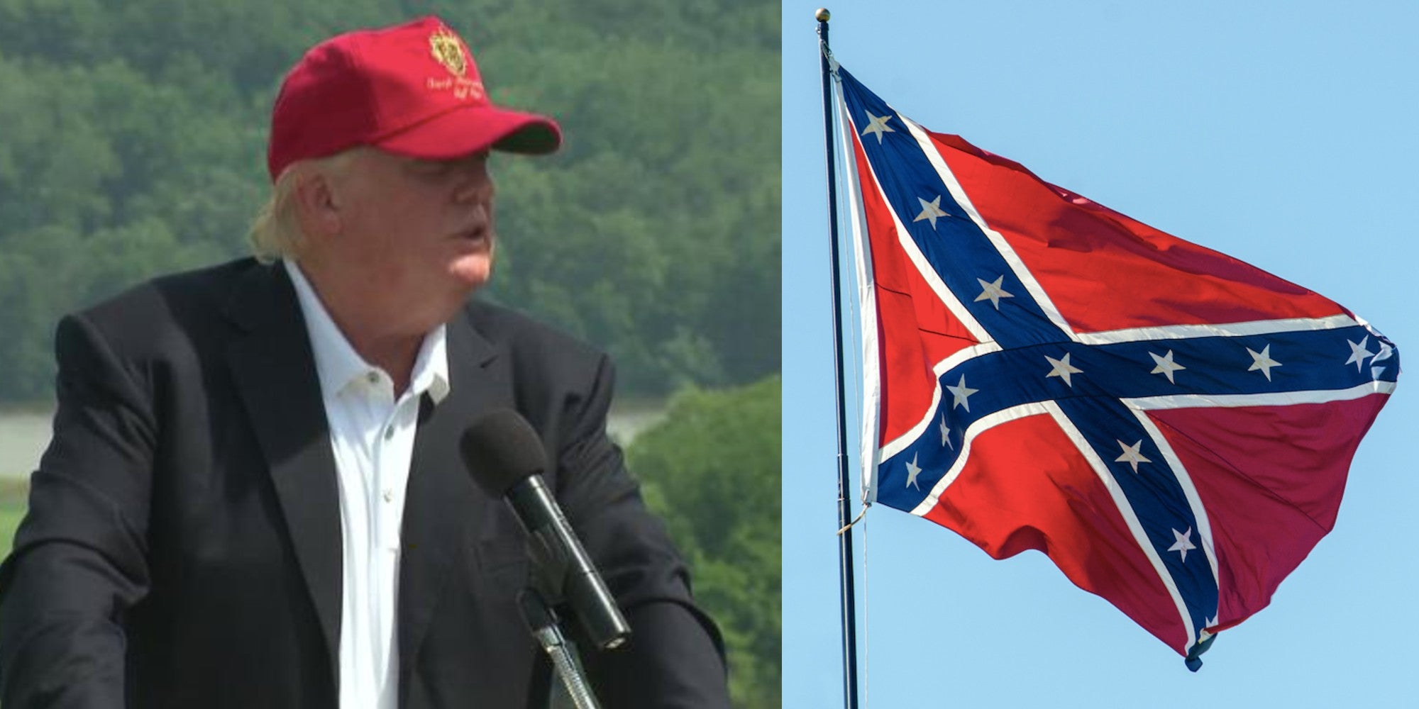 Trump supported Confederate flags being removed five years ago ...