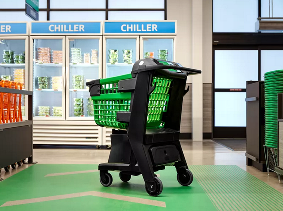 New Amazon shopping cart lets you check out without tills | The ...