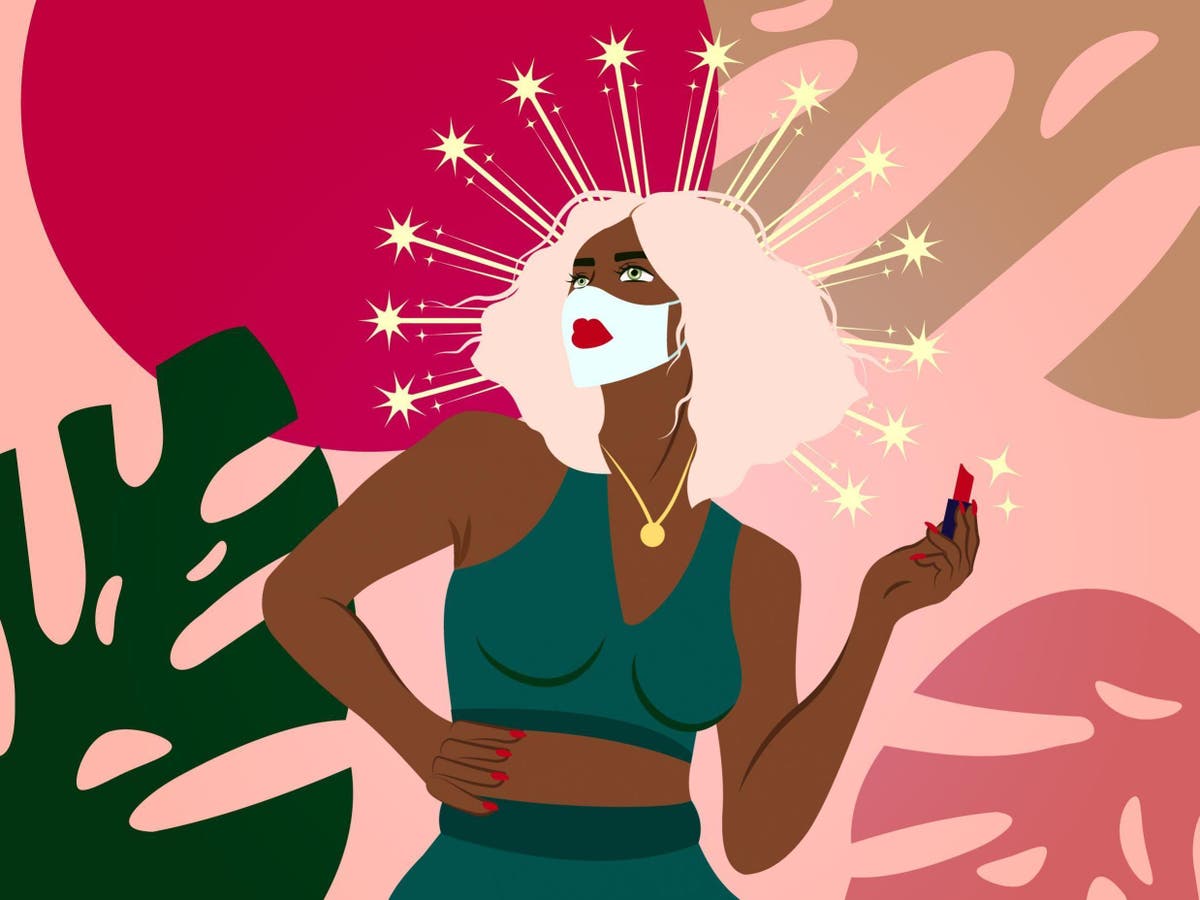 How to wear your hair and make-up with a face mask, according to beauty ...