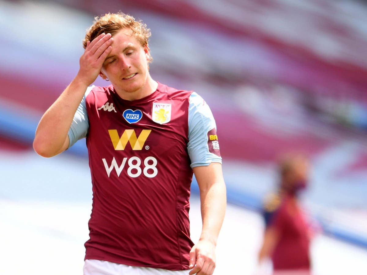 Aston Villa’s Matt Targett rues ‘kick in the teeth’ after defeat by Man ...