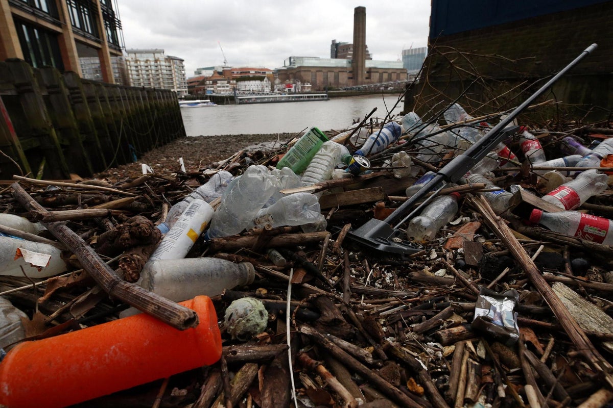 River Thames ‘severely polluted’ with plastic, scientists say | The ...