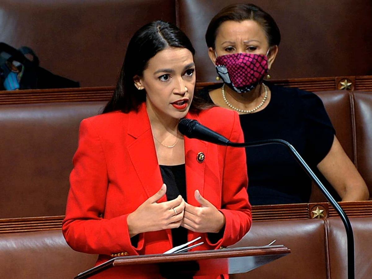 'She’s the anti-Trump': AOC's anti-misogyny speech praised by US ...