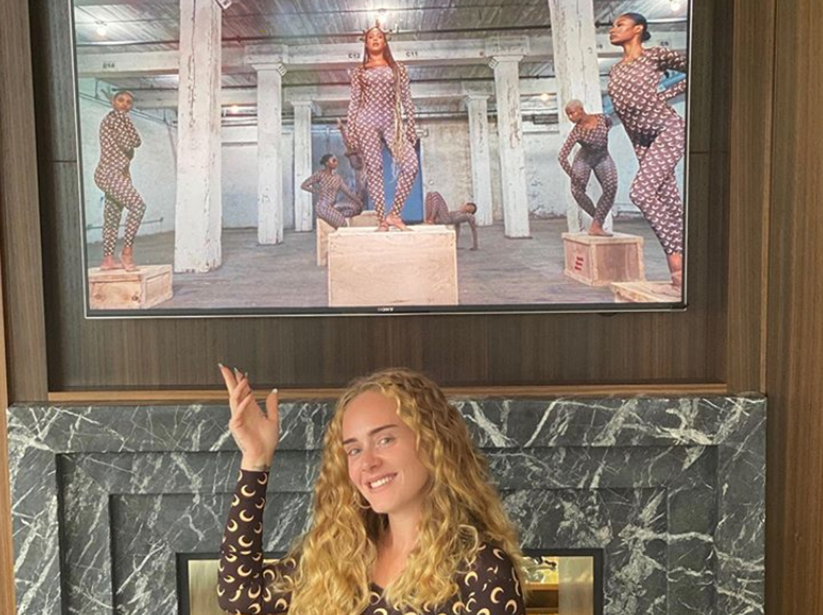 Adele shares new Instagram photo as she watches Beyonce's Black is King ...