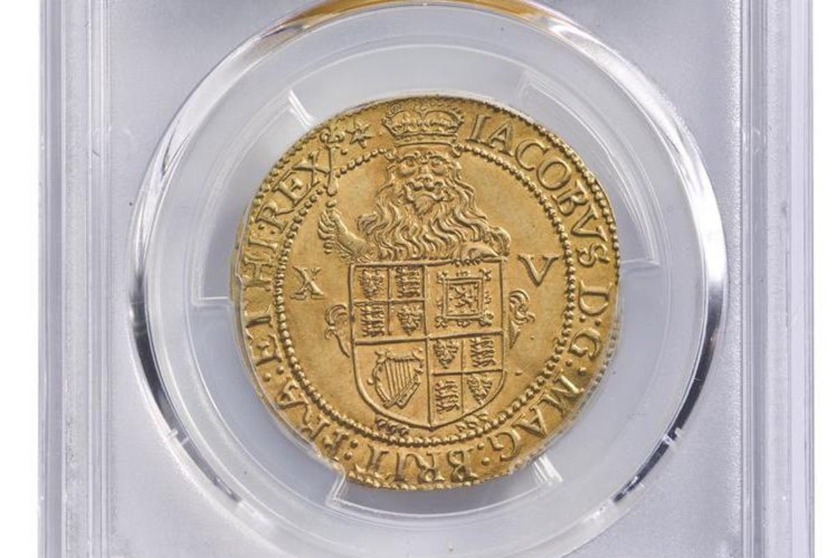 Rare 17th century gold coin of ‘unprecedented’ quality on sale for £ ...