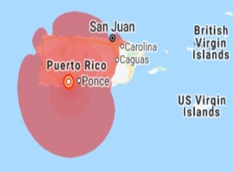 Puerto Rico earthquake: 4.8-magnitude tremor hits Caribbean island ...