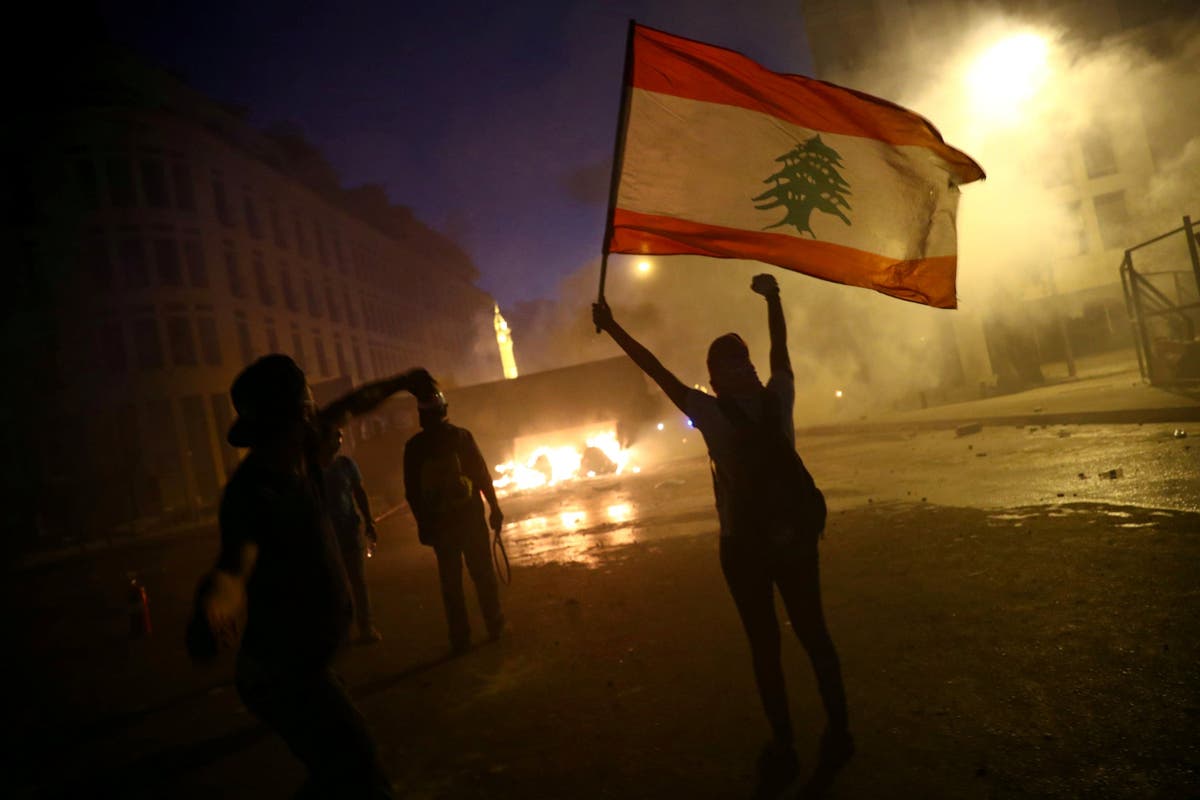 Beirut explosions: Protesters storm government buildings as tear gas ...