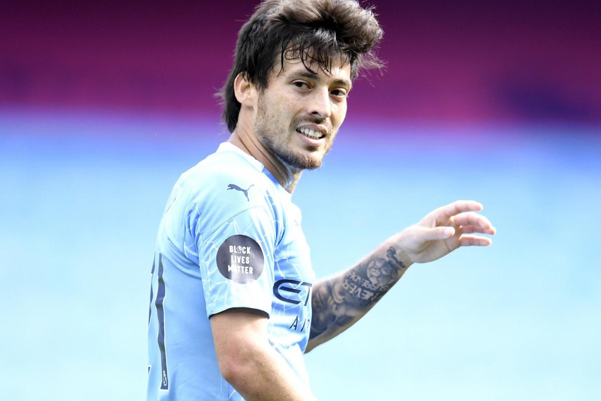 David Silva: Man City pay tribute to club legend with statue outside ...