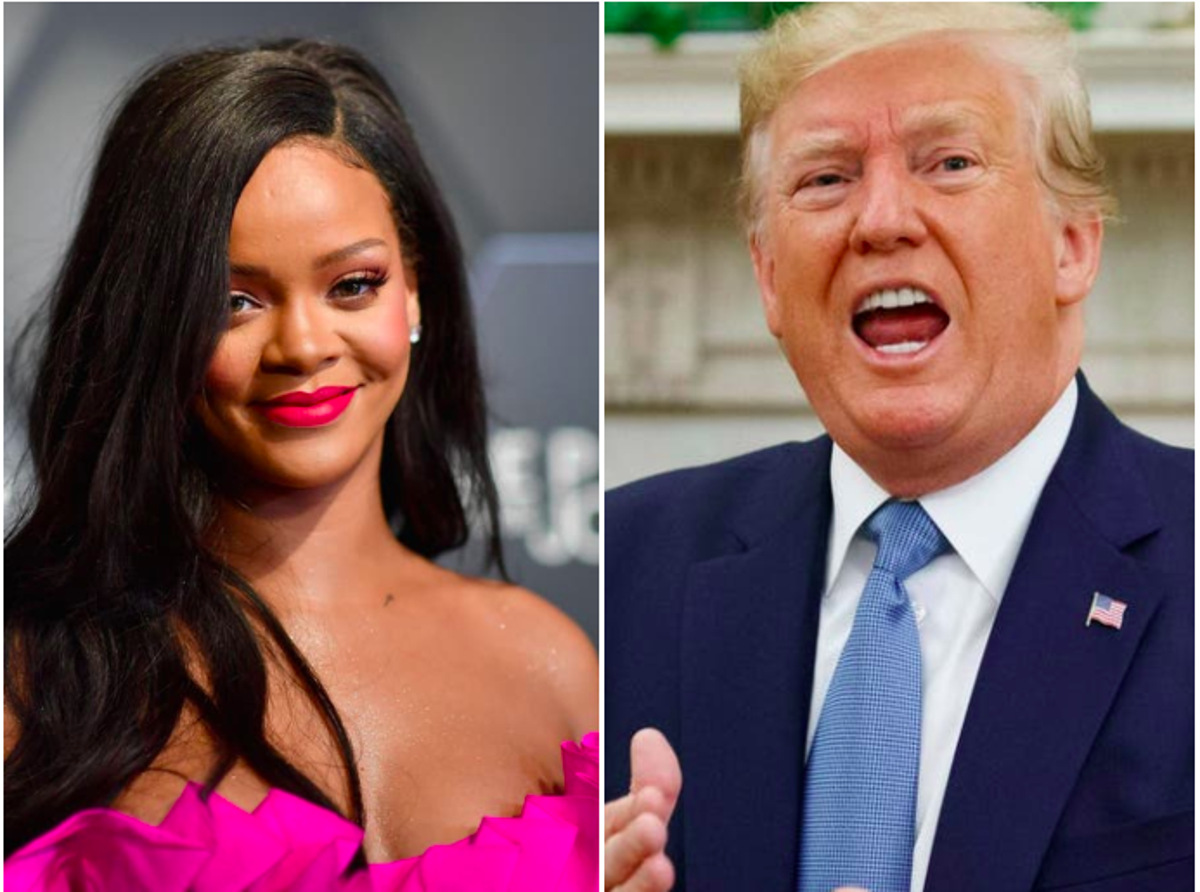 Rihanna mocks Trump with viral video and her song ‘Needed Me’ | The ...