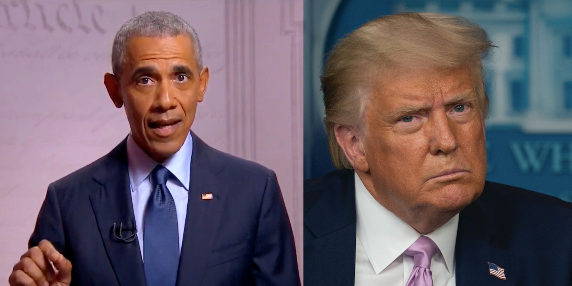DNC: Barack Obama criticises Donald Trump in convention speech ...